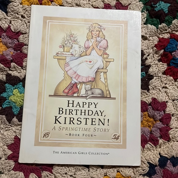 Other | Happy Birthday Kirsten Pleasant Company American Girl Doll Book ...